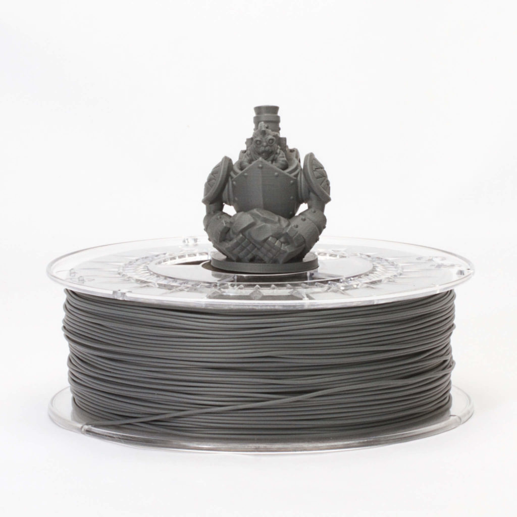 Green-TEC Filament 1.75 mm - Antrazit / Grau - Hitzebeständig
