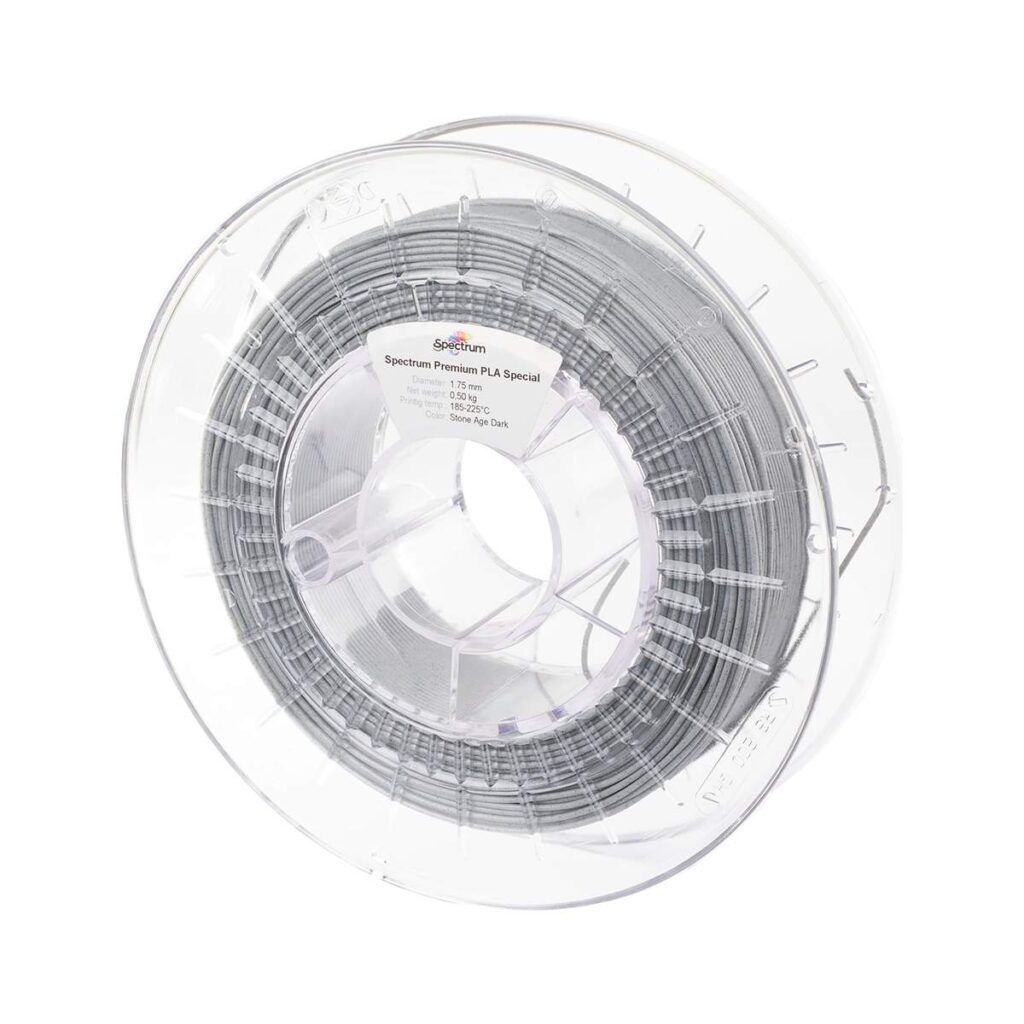 Spectrum - PLA - Stone Age (Dark) Filament - Stein - 1.75 mm