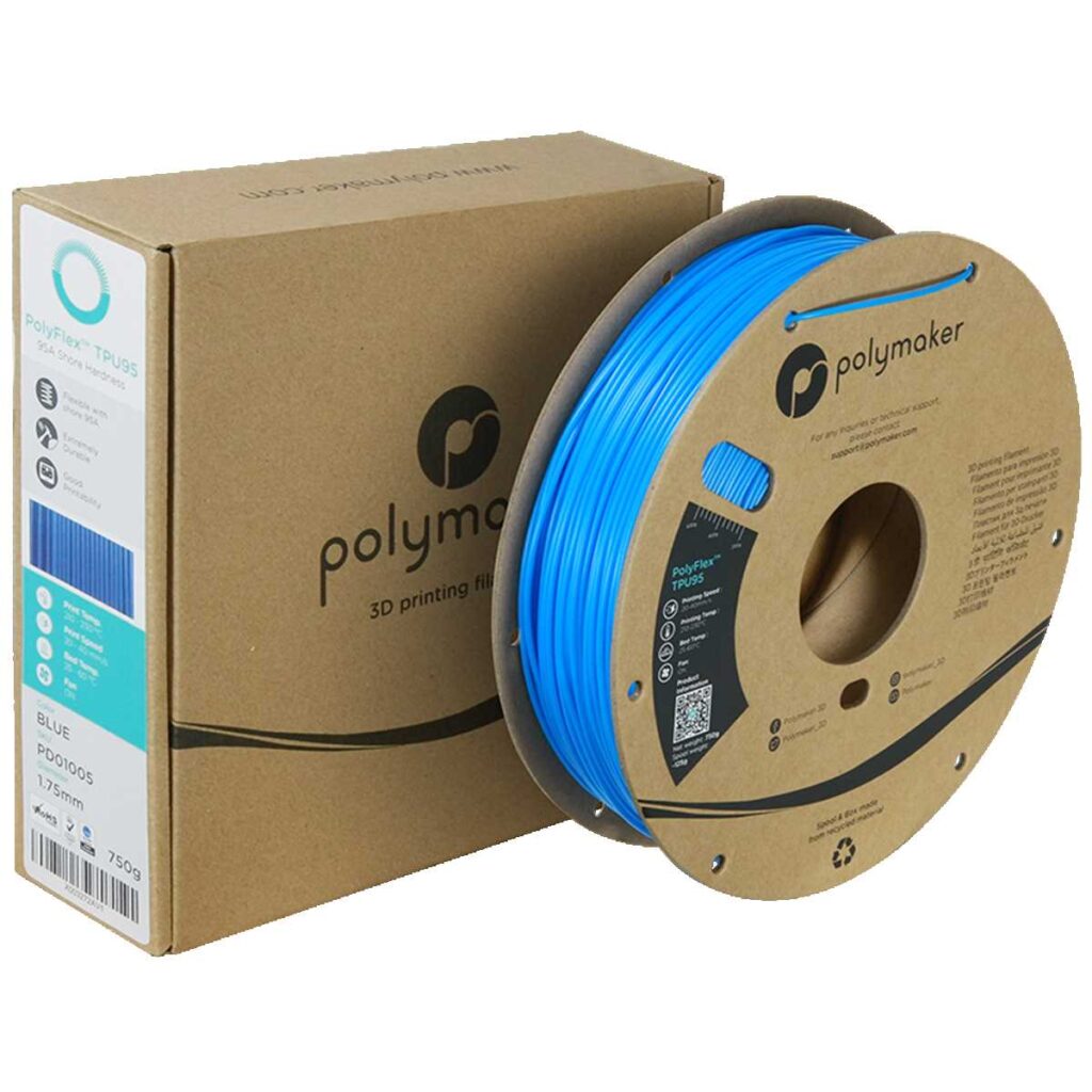3D Drucker PolyFlex TPU95 Filament - Blau 1.75 mm kaufen